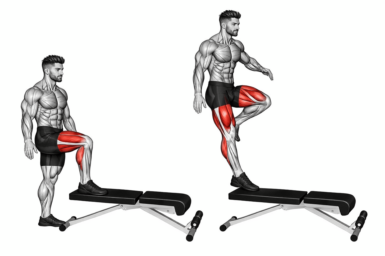 Single Leg Push Off | Plyometric Jump Animation